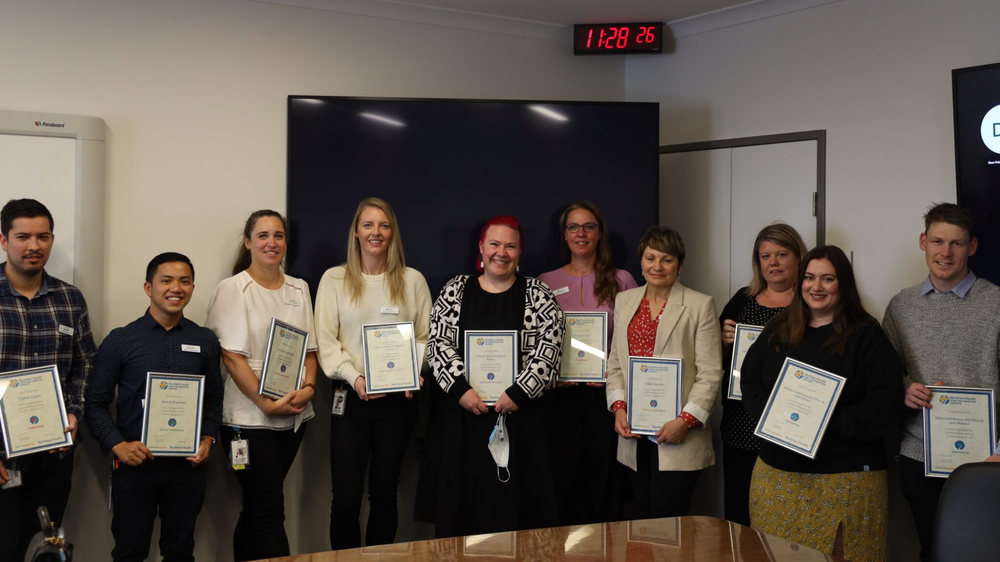 Quarterly Staff Recognition Awards - Northern Health