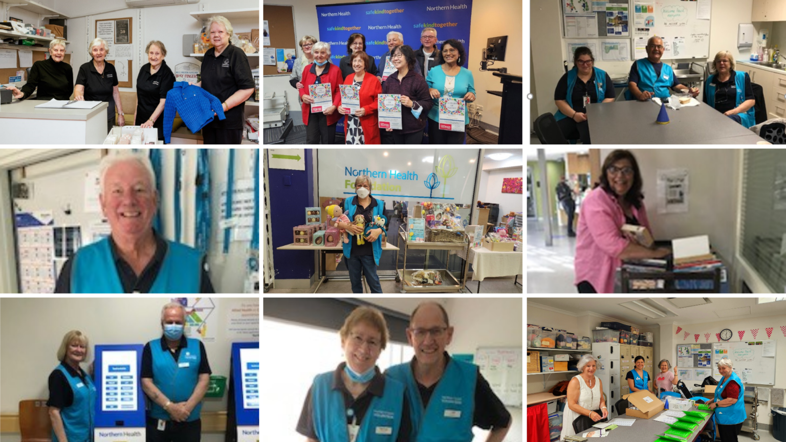 Welcome back volunteers - Northern Health